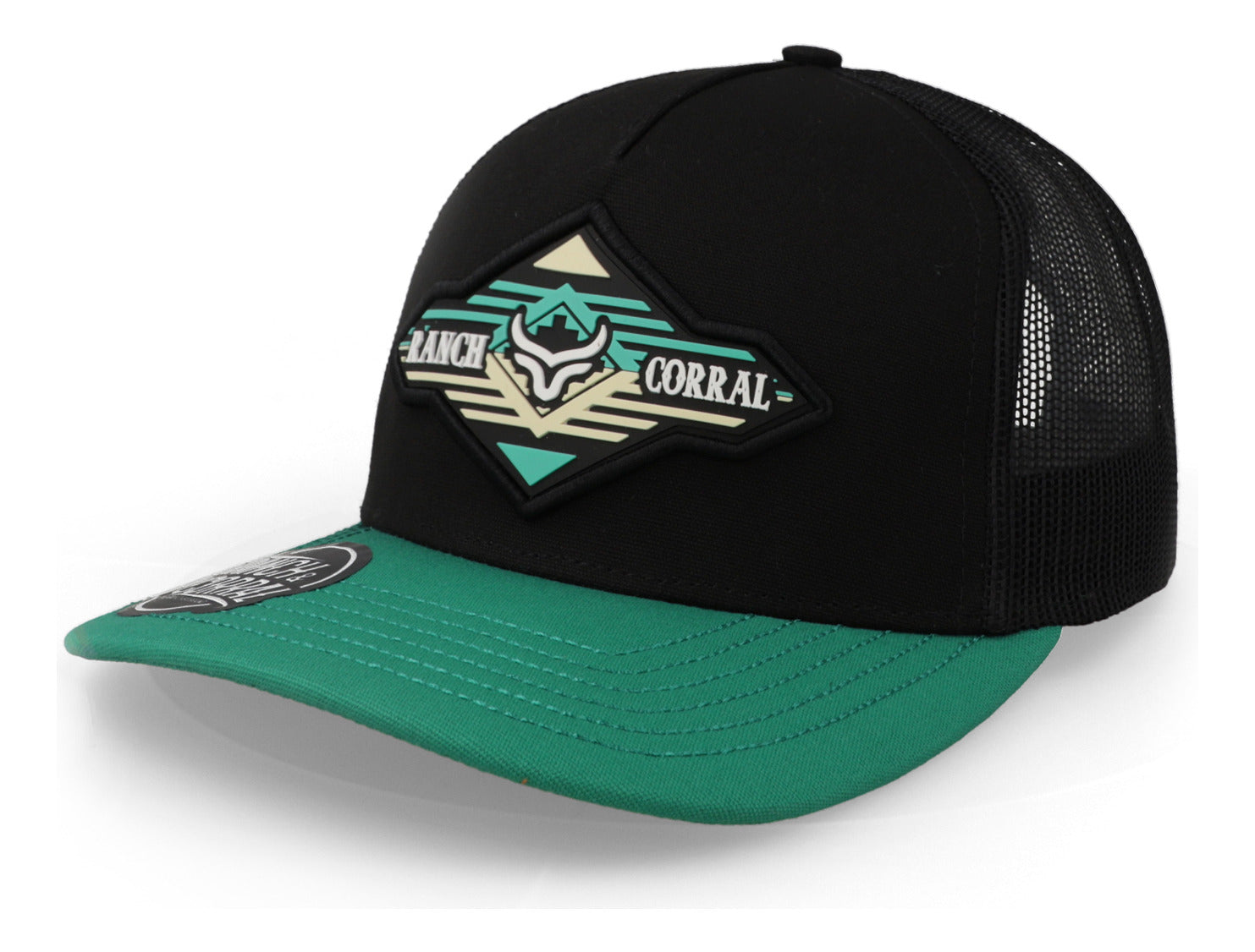 Gorra Ranch & Corral Lifestyle 21 Rcl21 Negro/turquesa Unita – 2CAP