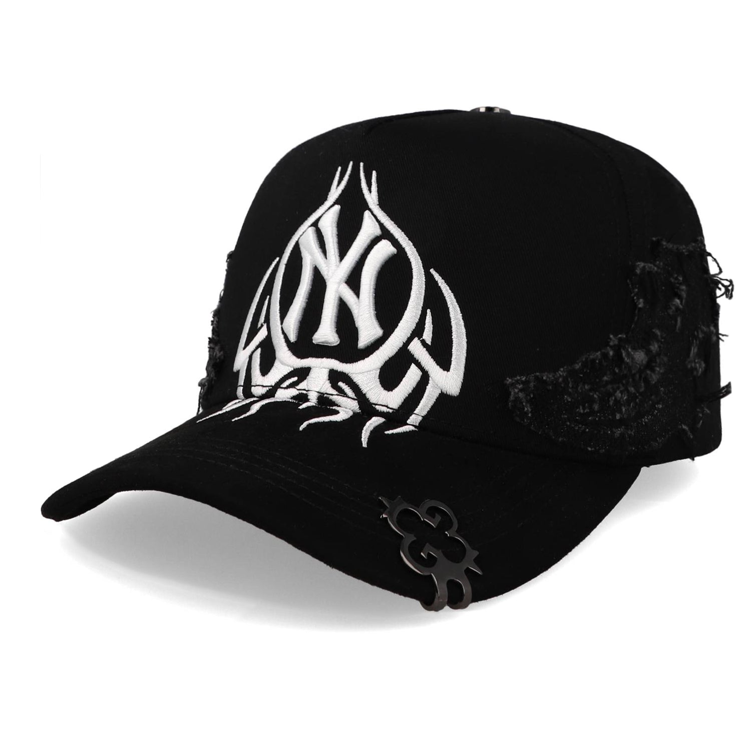Gorra Clover Garments NY Negra Unitalla – 2CAP