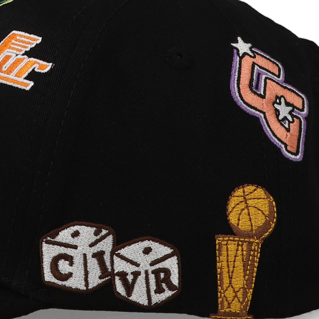 Gorra Clover Garments CLVR Pat Negro Unitalla – 2CAP