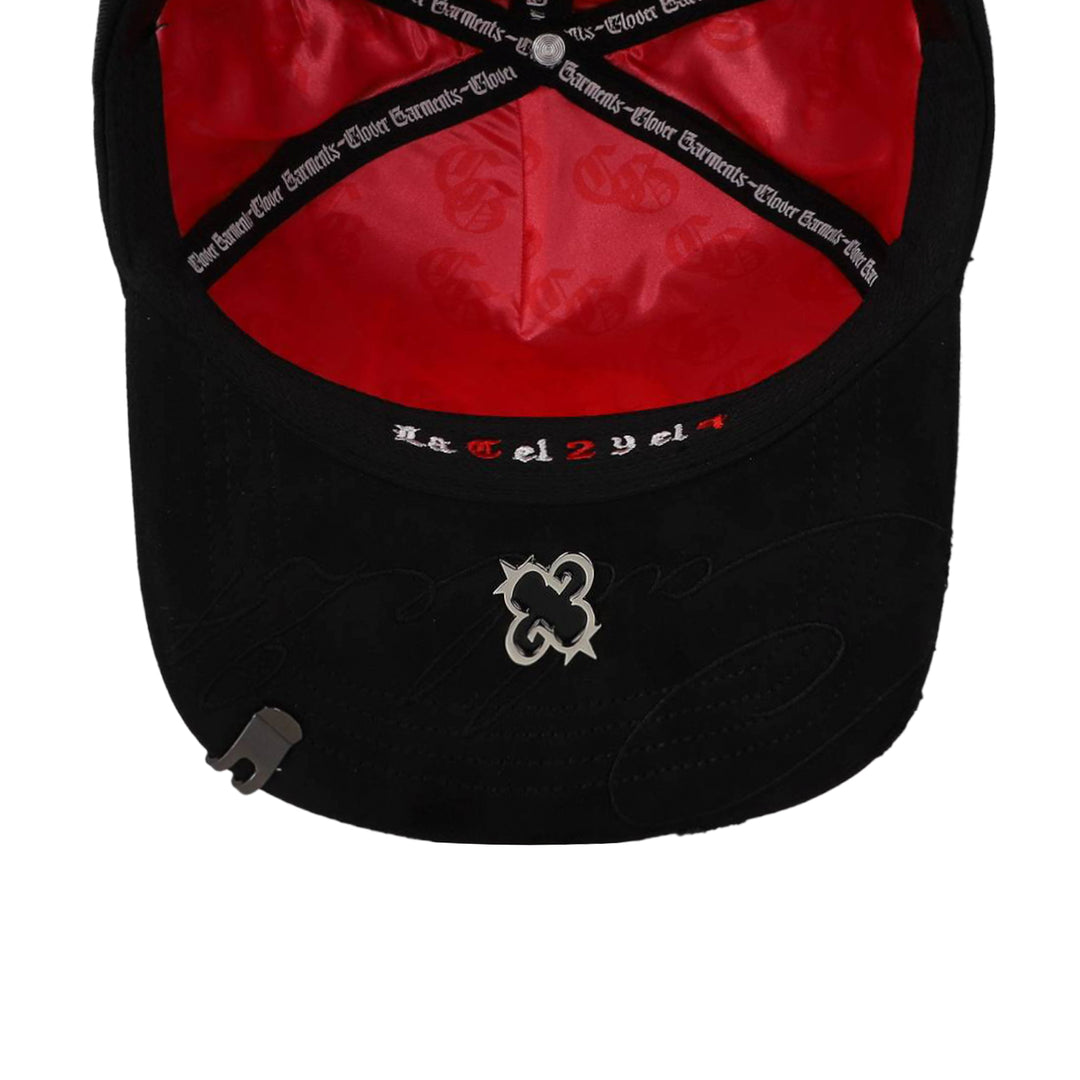 Gorra Clover Garments Calle 24 Chrome Cross Negra Unitalla – 2CAP