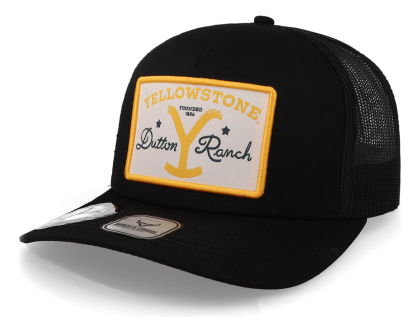 Gorra Ranch Corral Yellowstone 12 Yw12 Negro Unitalla – 2CAP