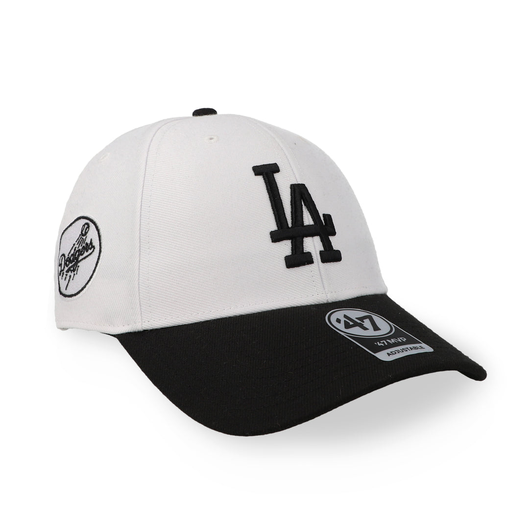 Gorra ‘47 MLB Sure Shot LA Dodgers Snapback Blanco/Negro – 2CAP