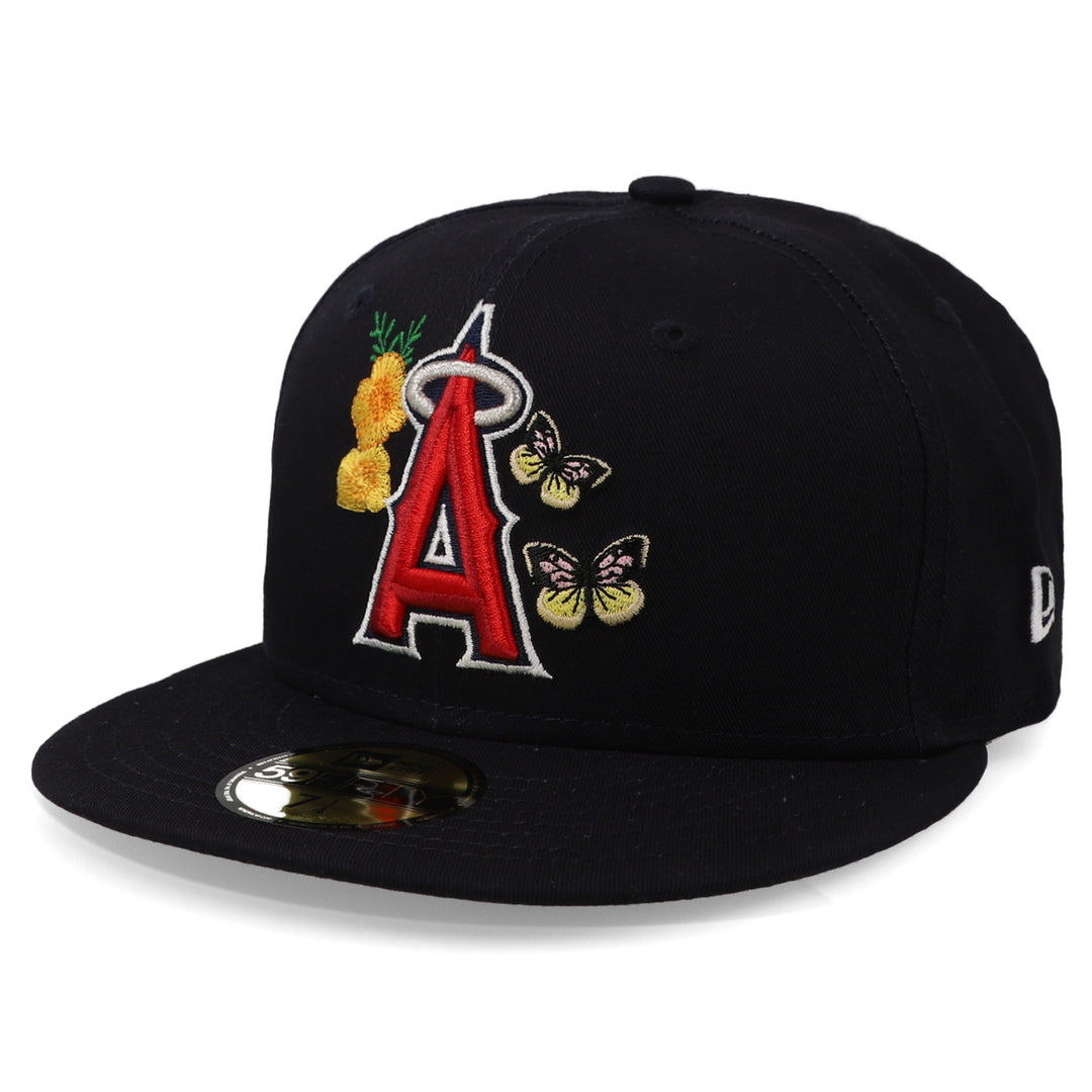 Gorra New Era 59 Fifty MLB Angels Icon Azul Marino Cerrado – 2CAP