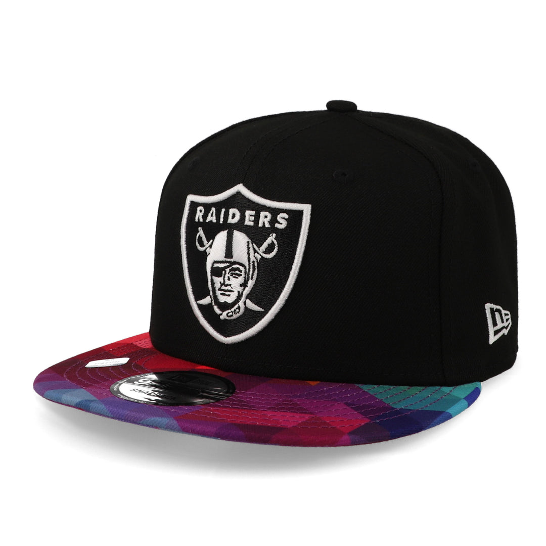 Gorra New Era 9 Fifty NFL Raiders Crucial Catch 23 Negro Unitalla – 2CAP