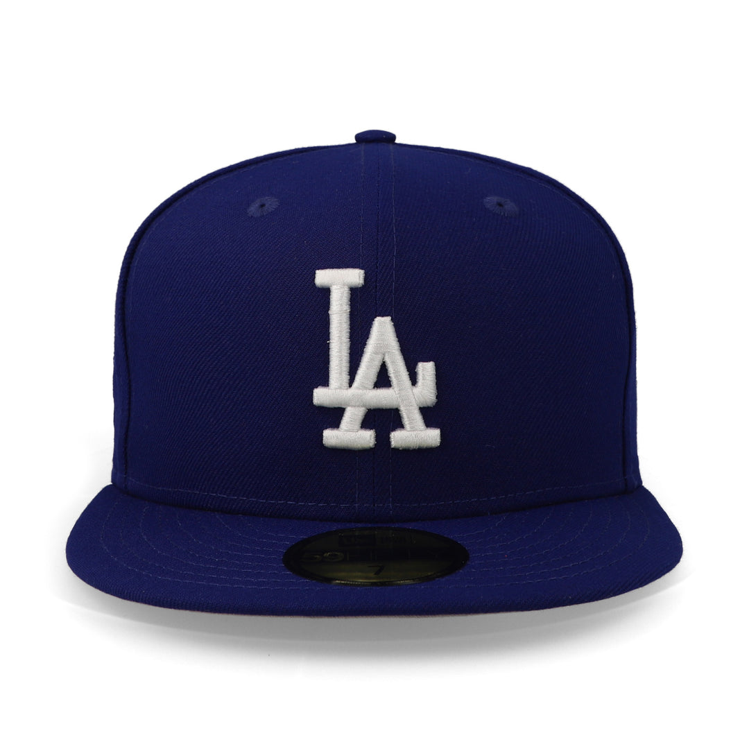 Gorra New Era 59 Fifty MLB Dodgers Throwback Azul Cerrado – 2CAP