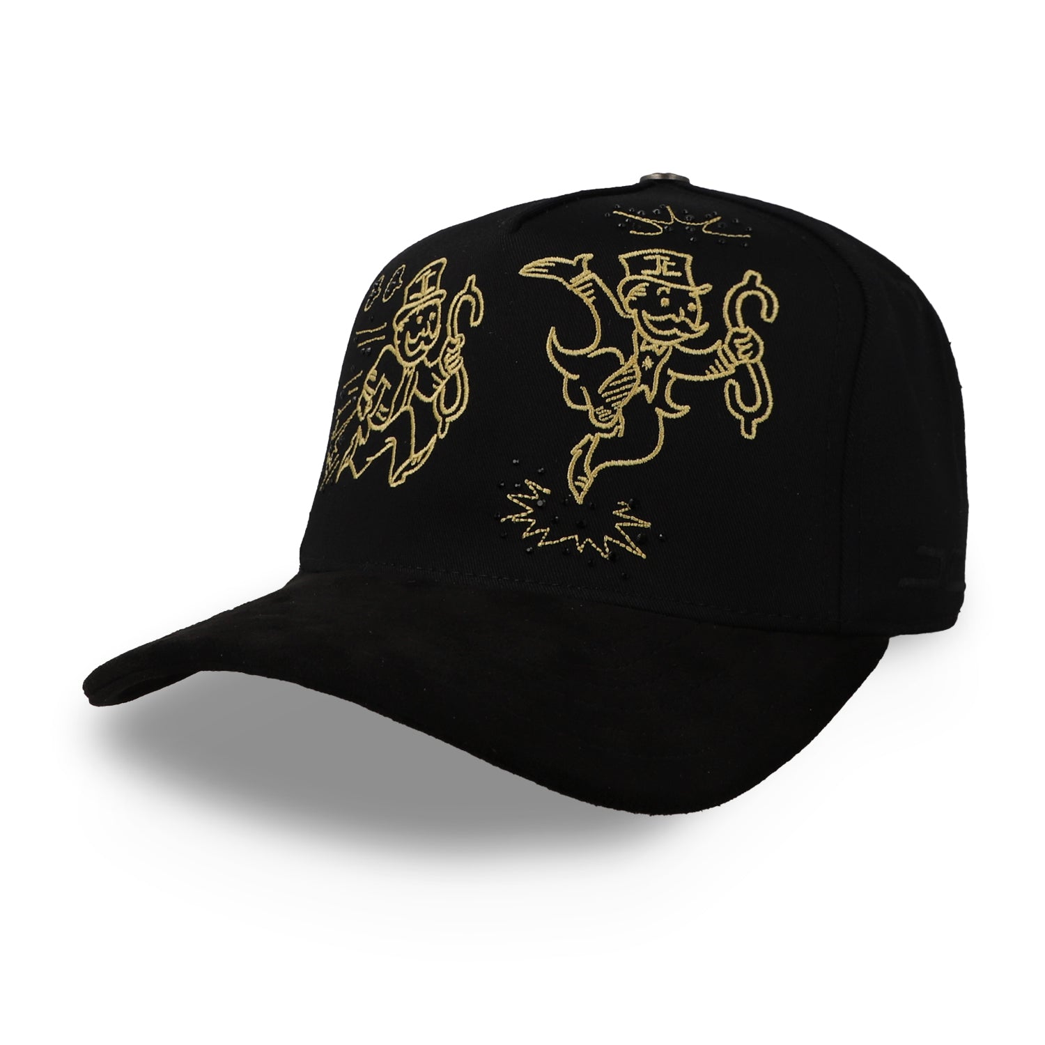 Gorra JC Hats Jump Negro Dorado Unitalla – 2CAP
