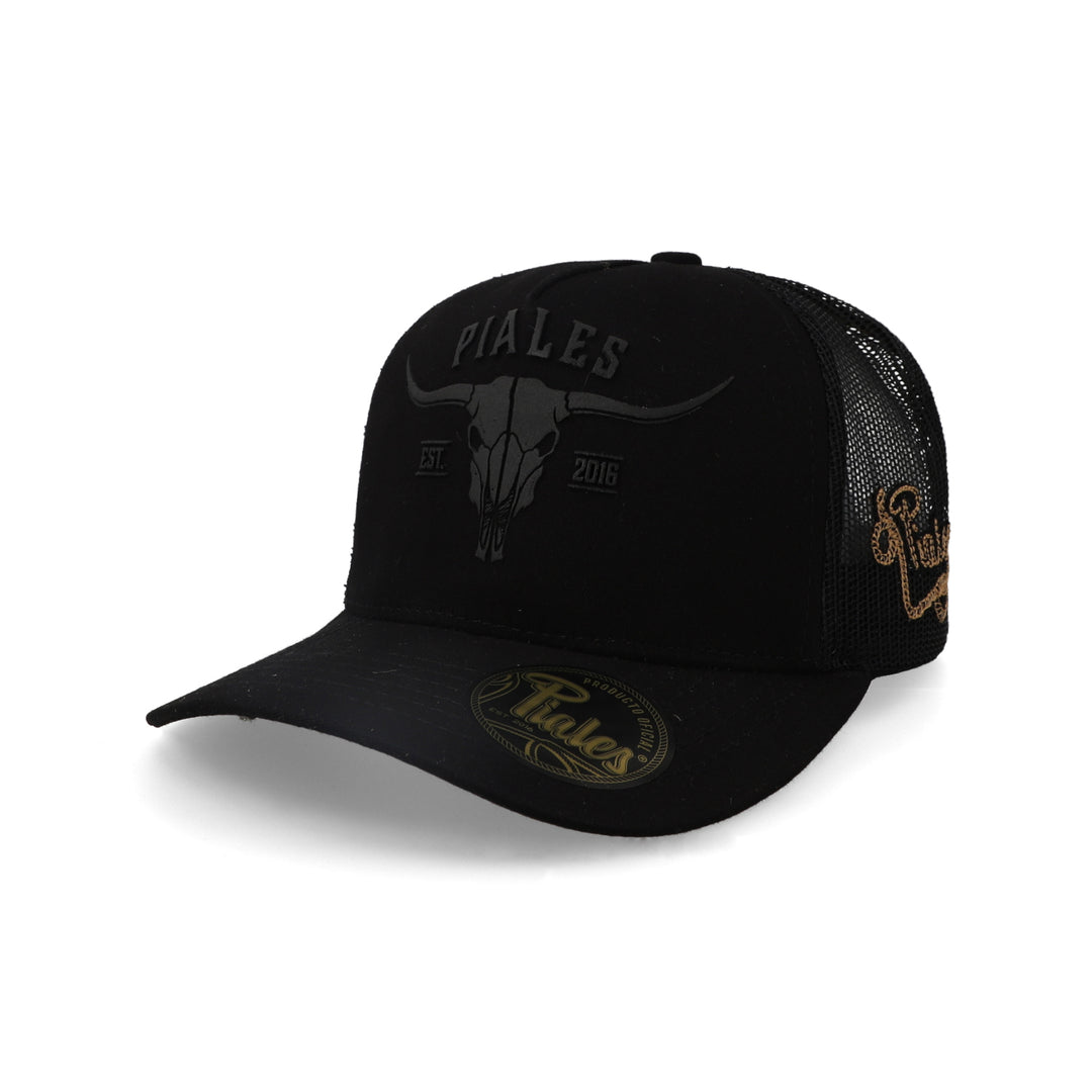 Gorra Piales Longhorn Negro Unitalla – 2CAP
