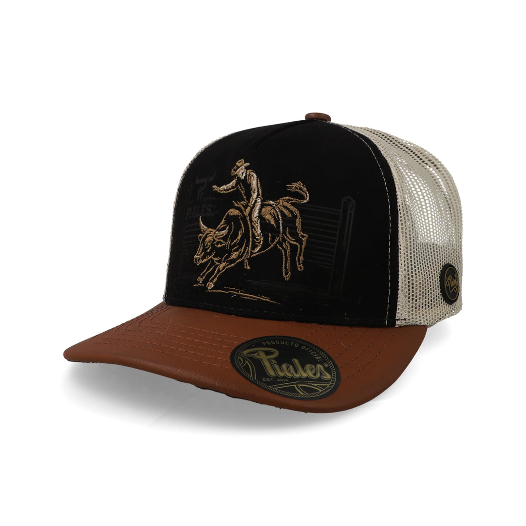 Gorra Piales Bull Rodeo Negro Unitalla – 2CAP