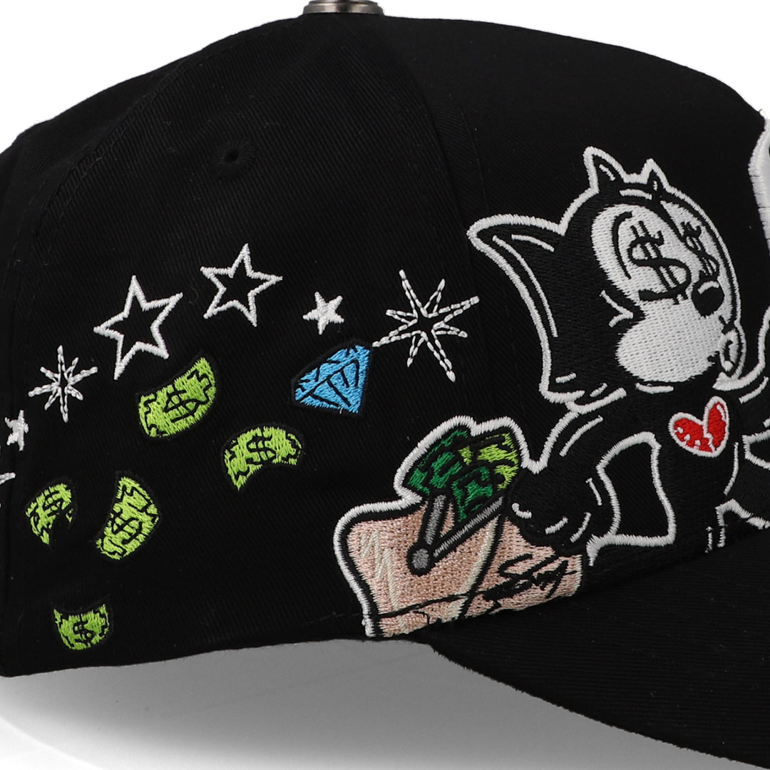 Gorra Aplomo AP Billionaire Felix Negro Unitalla – 2CAP