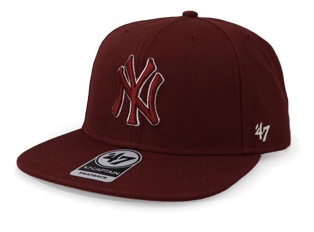 Gorra '47 MLB Yankees No Shot Captain Guinda Unitalla – 2CAP