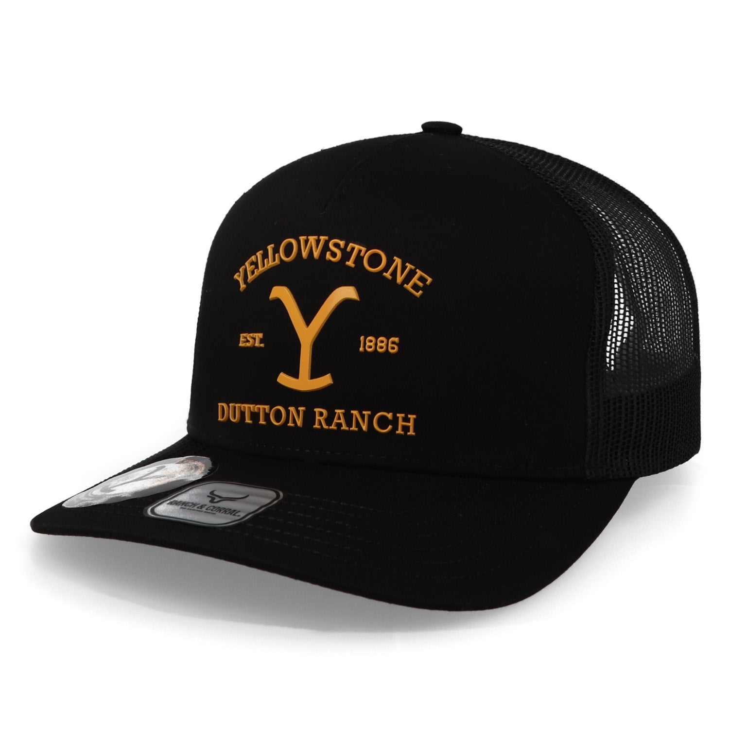Gorra Ranch & Corral Yellowstone 11 Yw11 Negro Unitalla – 2CAP