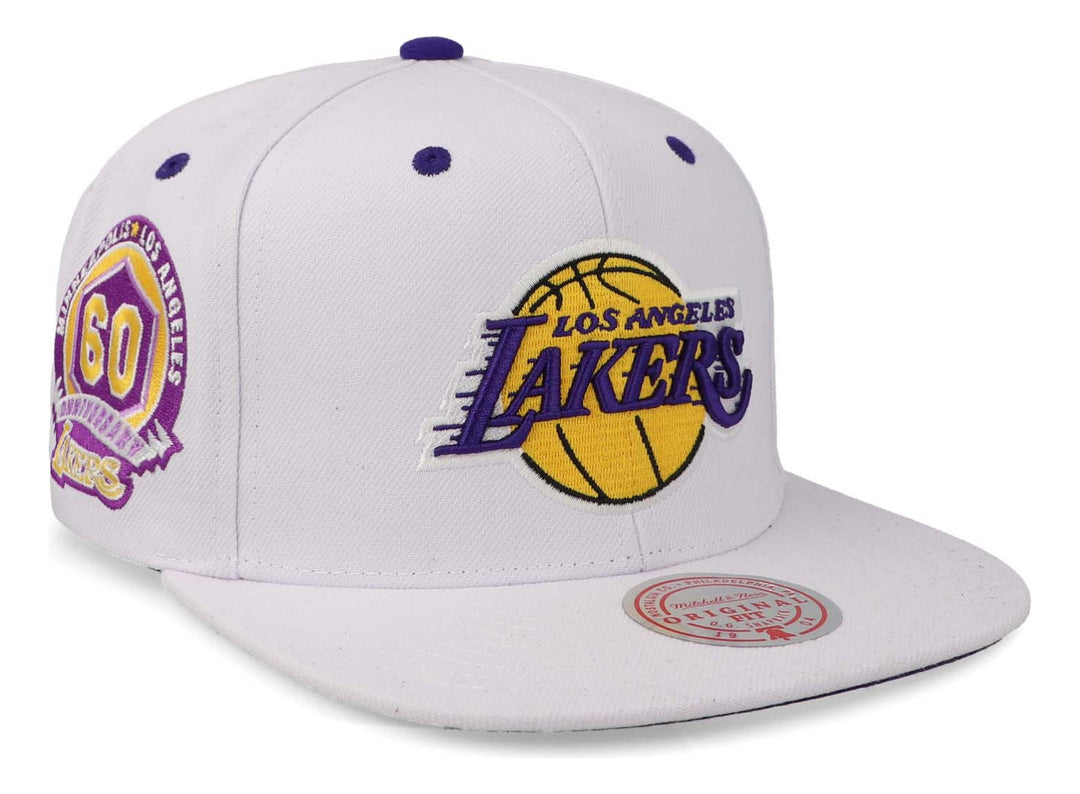 Gorra Mitchell & Ness Nba Lakers Los Ángeles Blanco Unitalla – 2CAP
