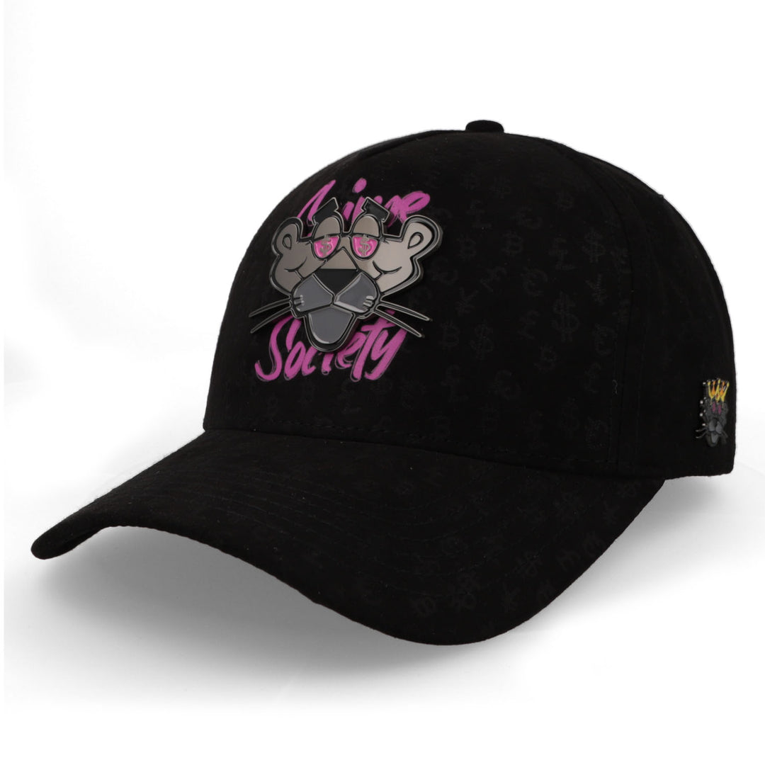 Gorra Cash Only Pantera Rosa Full Print Negro Uni – 2CAP