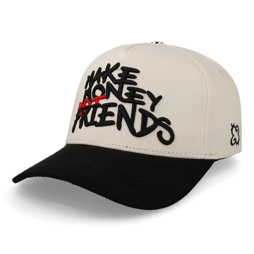 Gorra Clover Make Money No Friends Beige Uni – 2CAP
